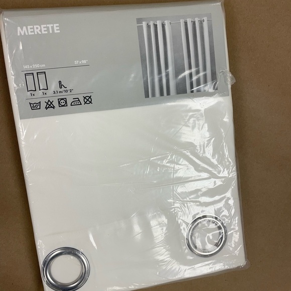 IKEA | Accents | Nwt Ikea Merete Curtains Room Darkening Curtain Pair ...